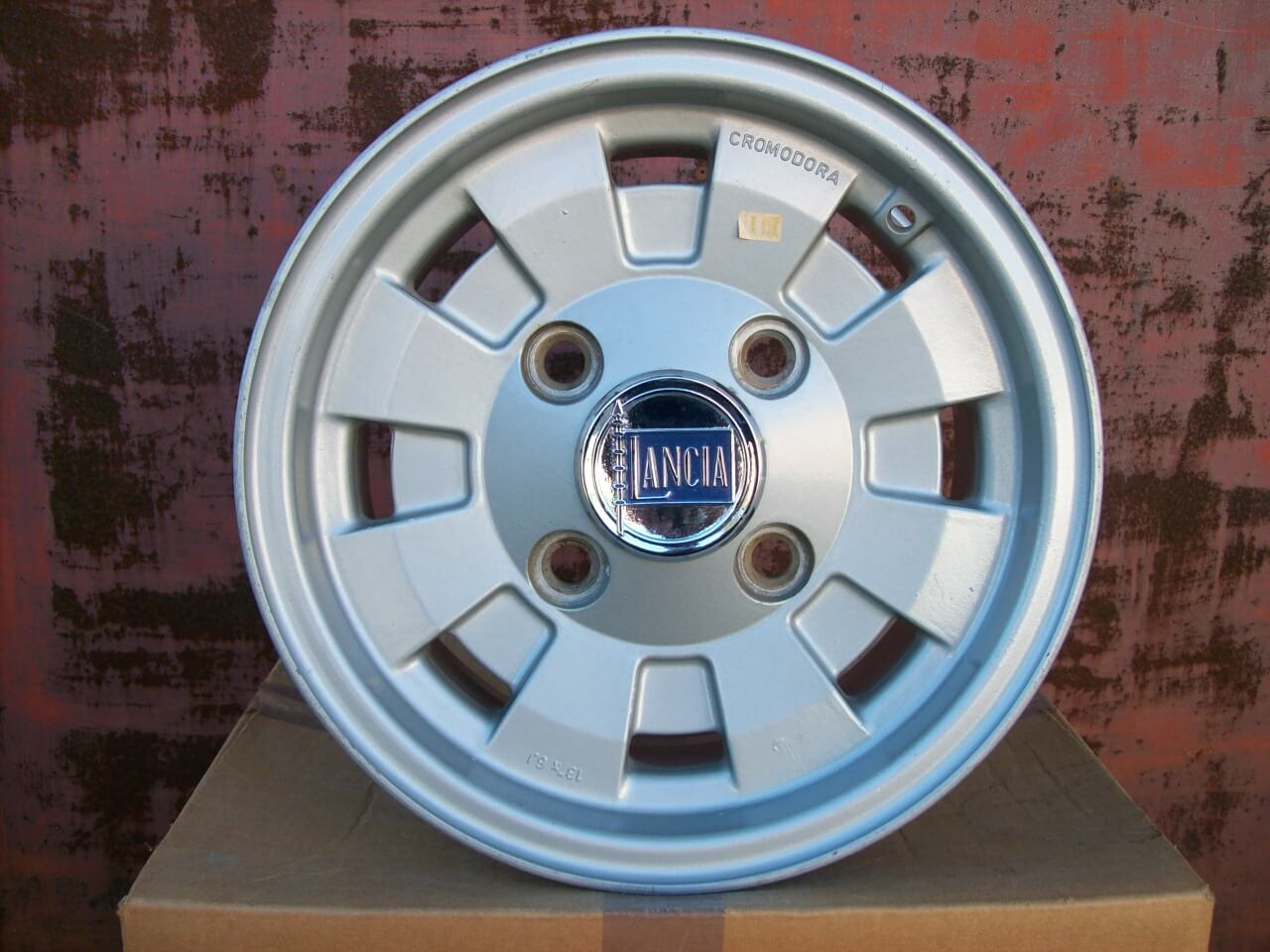N. 4 cerchi in lega Cromodora CD 24 Lancia Fulvia coupè HF 1600 6x13 ...